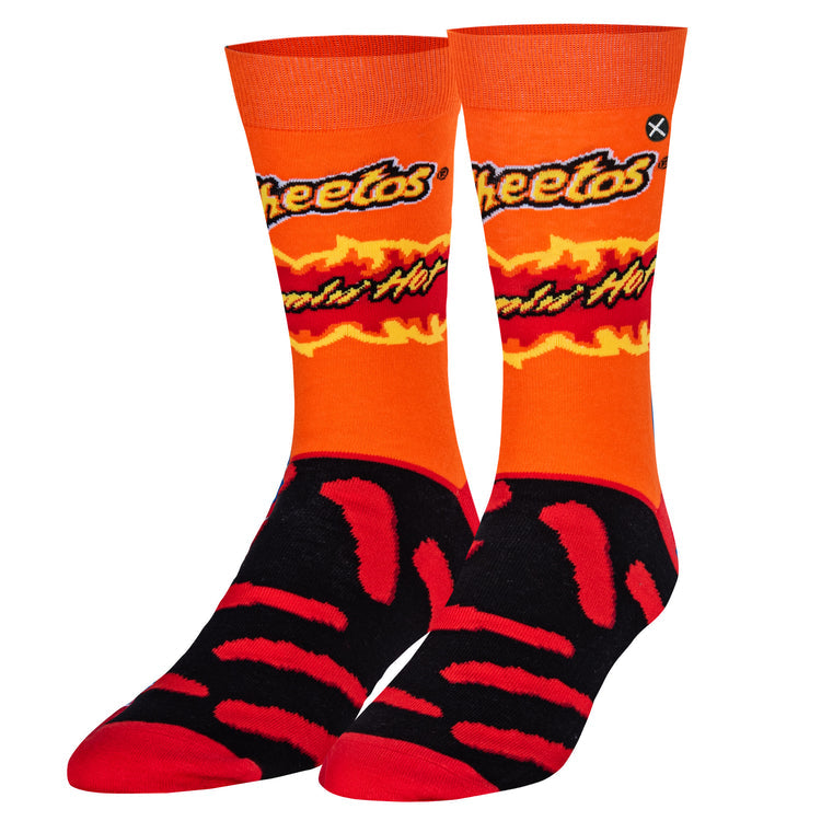 Flamin' Hot Cheetos Crew Socks | Men's – Knock Your Socks Off