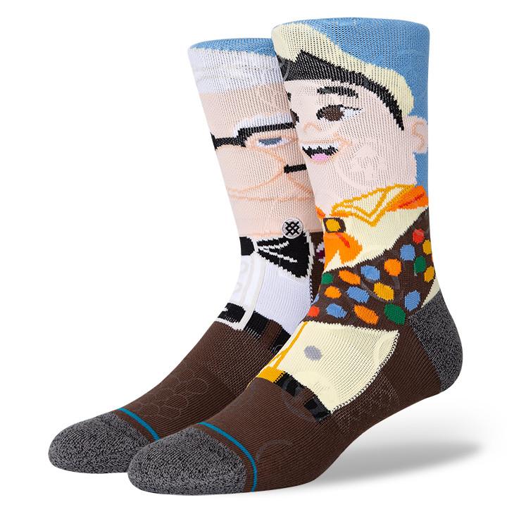 Disney Pixar's UP: Wilderness Explorer Crew Socks | Men's – Knock Your ...